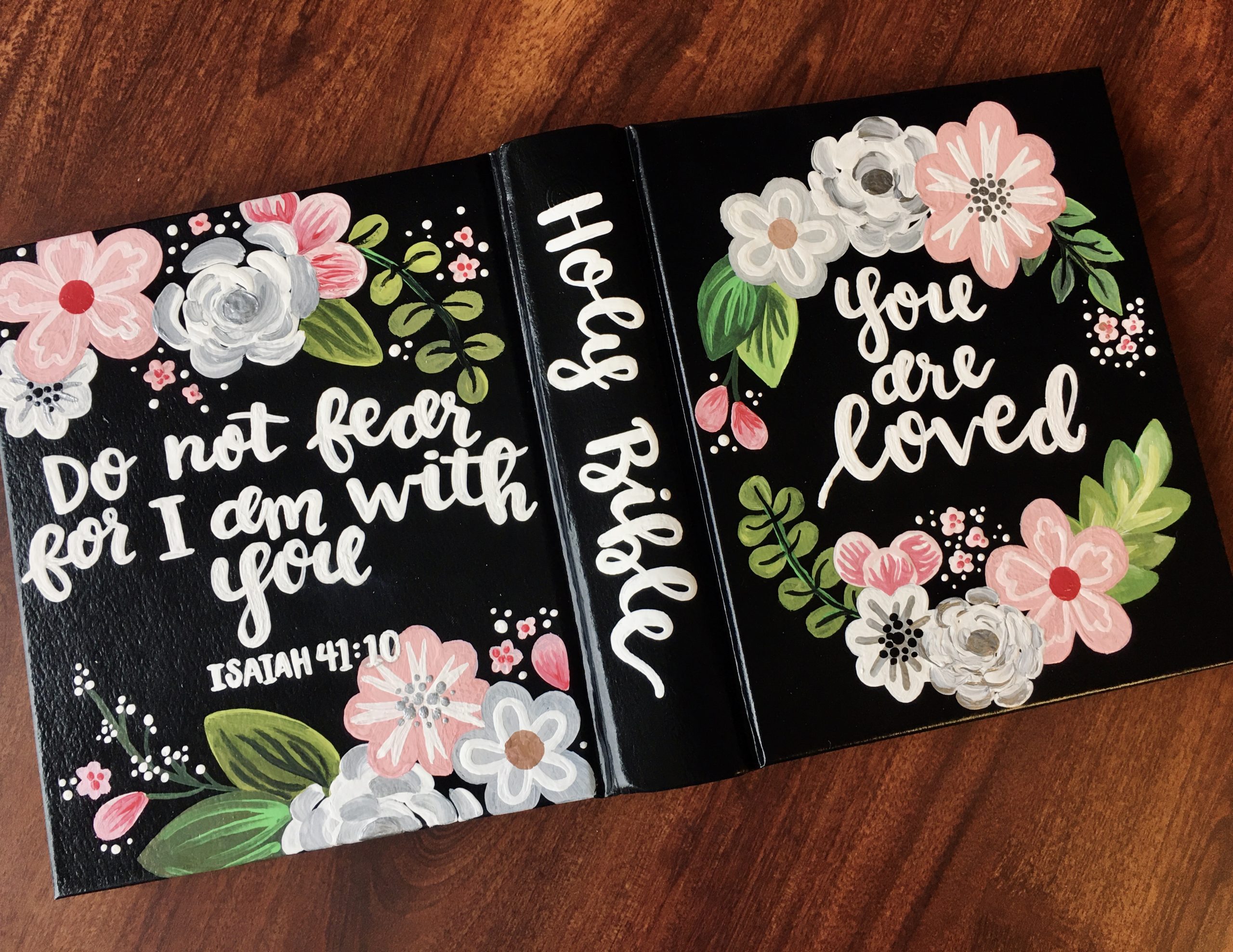 custom hand-painted Bible | FREE shipping - scripted by soulshine