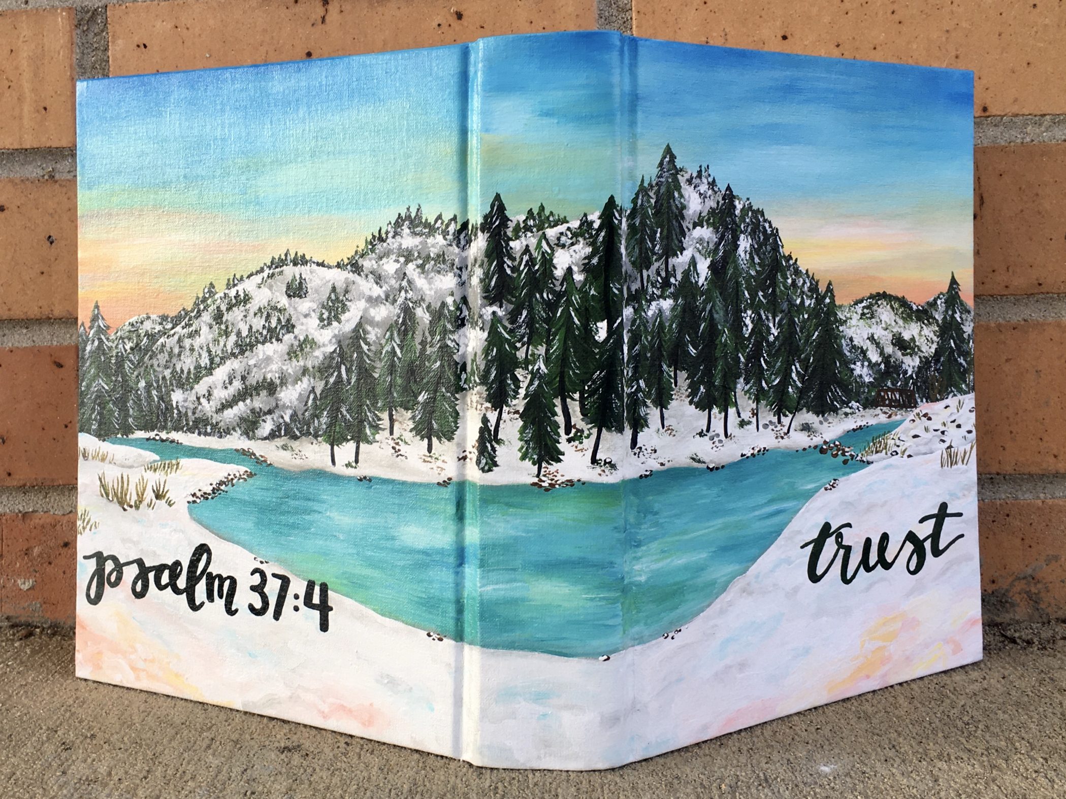 custom hand-painted Bible | FREE shipping - scripted by soulshine