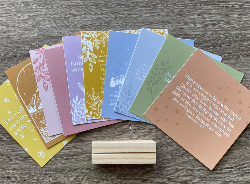 loved beyond measure Scripture cards | 10 cards about God's love ...