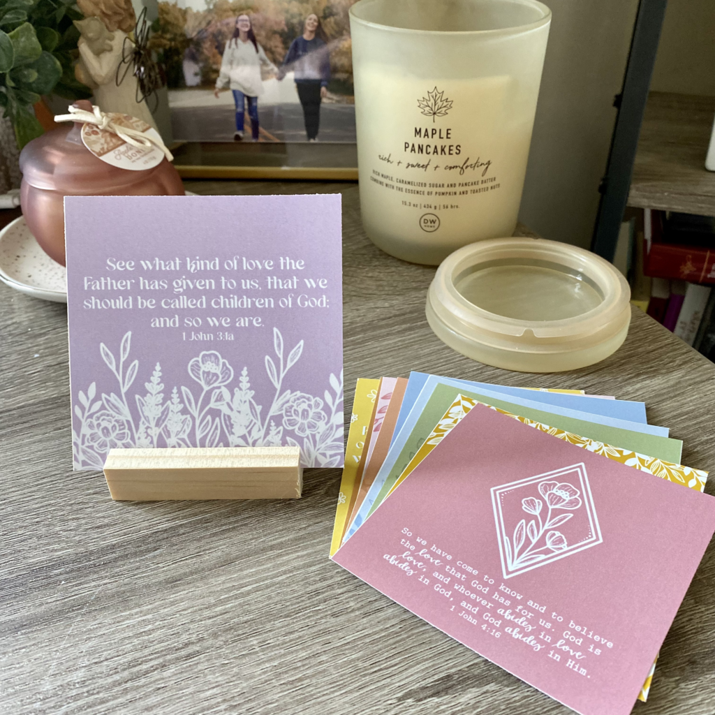 loved beyond measure Scripture cards | 10 cards about God's love ...